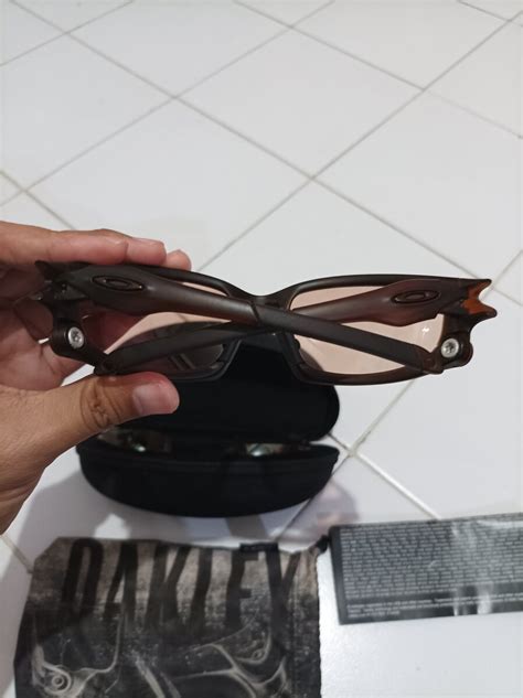 Sold Split Jacket Matte Rootbeer With Gold Clear Oo9138 03