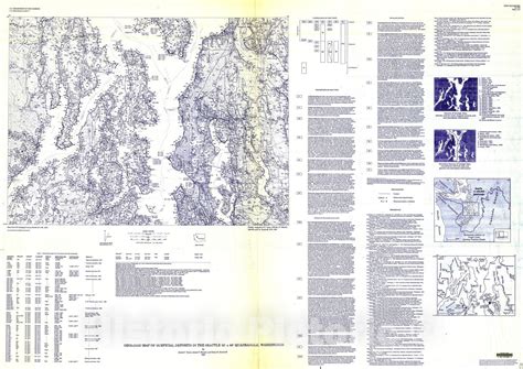 Map Geologic Map Of Surficial Deposits In The Seattle 30 By 60 Qua