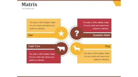 Matrix Ppt Powerpoint Presentation Outline Ideas