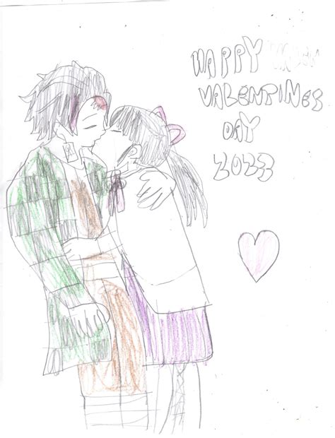 Tanjiro X Kanao Valentines Day 2023 By Chaoscontrolmaster On Deviantart