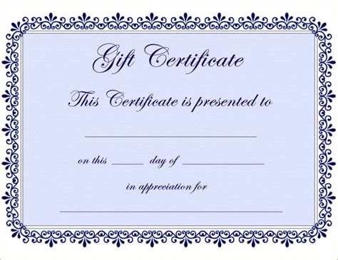 Free Editable Certificates Templates Guarantee Certificate Format In