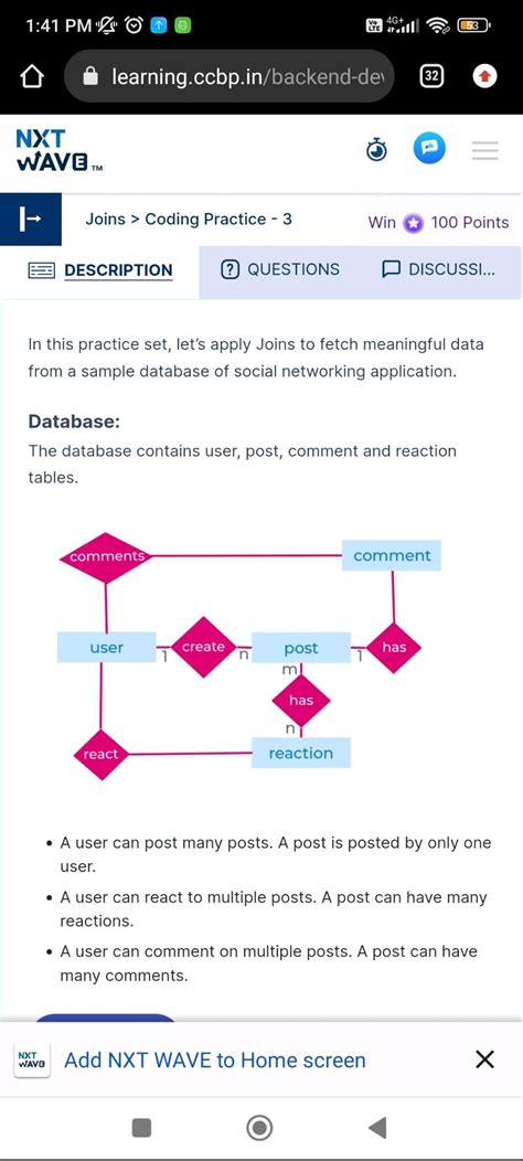 Gopikrishna Mamidisetty On Linkedin Day61 100daysofcodechallenge Nxtwave Ccbp