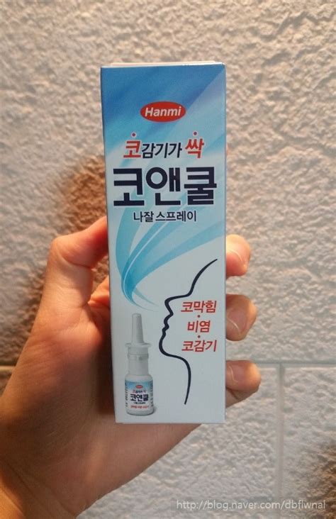 코감기나 비염으로 인한 코막힘에는 비강 스프레이 화이트 벤나자르 스프레이 정보력