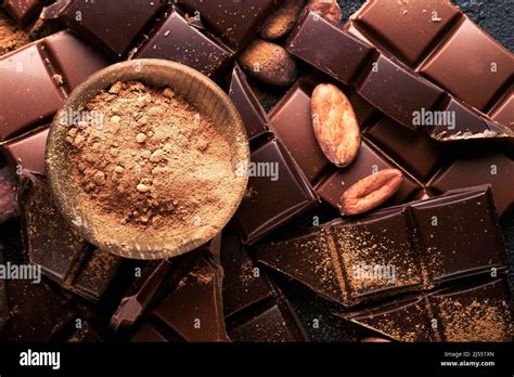 Chocolate And Cocoa Powder Composition Of Cocoa Powder Grated And
