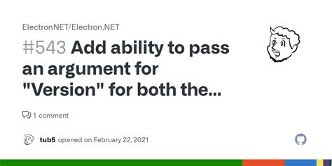 Add Ability To Pass An Argument For Version For Both The Dotnet Publish And Electron