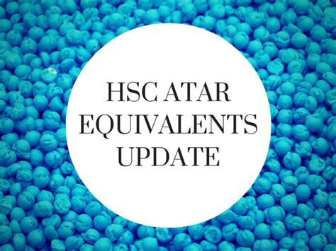 Hsc Scaling Understanding Atar Equivalents