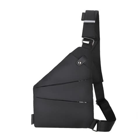 Waterproof Sling Bag Chest Pack Slim Anti Theft Cross Body Chest Bag