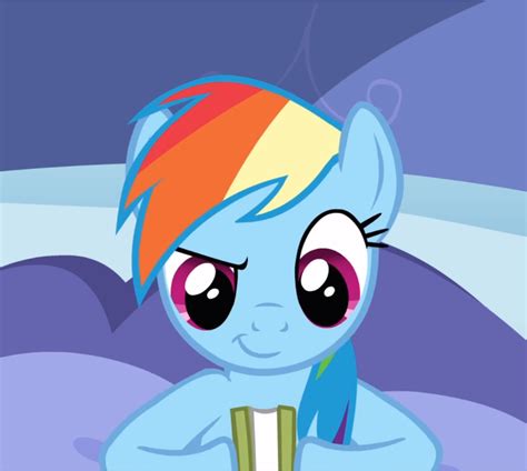 Safe Screencap Rainbow Dash Pegasus Pony Read It And Weep Book Cropped Female