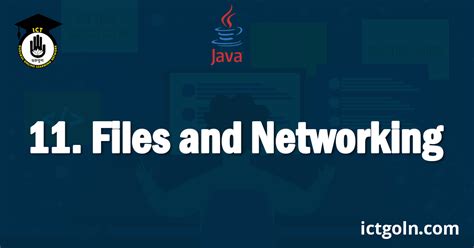 chapter 11 files and networking introduction to programming using