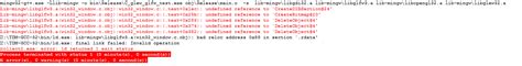 Opengl C Language Link Glfw Why Unsuccessful Stack Overflow