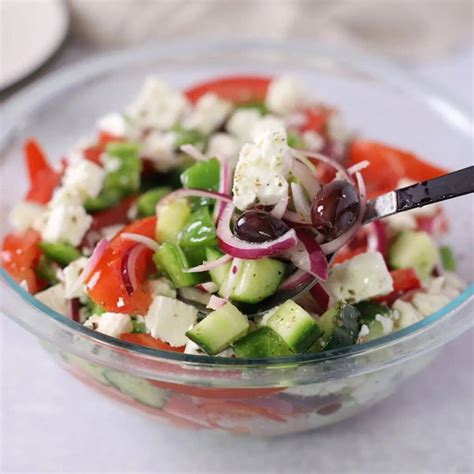 Panera Bread Greek Salad Delicious Copycat Recipe Amiras Pantry