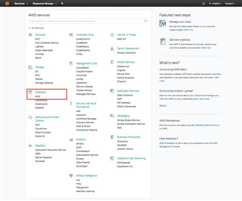 Come Creare Un Database MySQL Amazon Web Services STUFA A PELLET