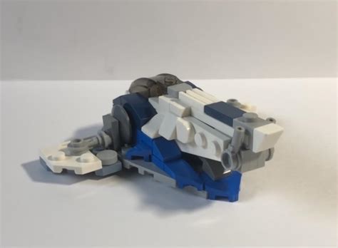 Lego Moc Micro Size Slave One Ep2 Ep5 Mandalorian By Jellco