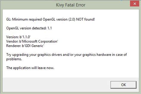 Opengl 2 0 Renderer Not Supported Windows 10 Leoloading