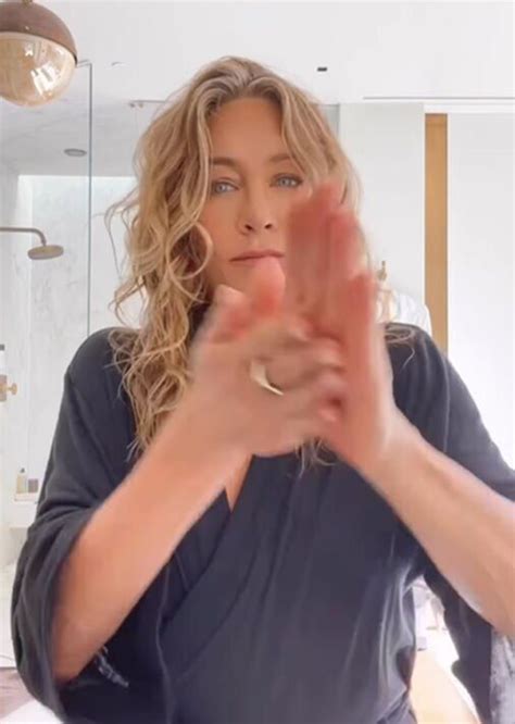 Jennifer Aniston Dubbed Flawless In A Robe As She Unveils Natural