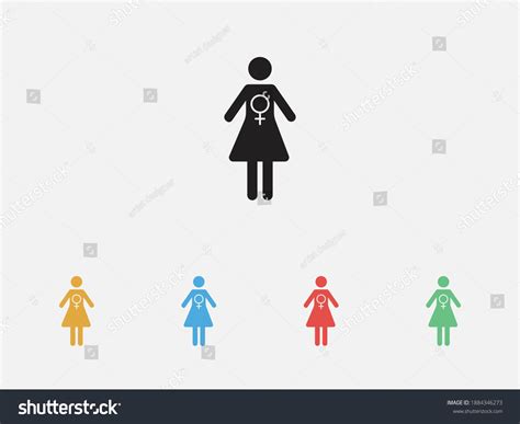 Female Sex Symbol Gender Woman Symbol Stock Vector Royalty Free