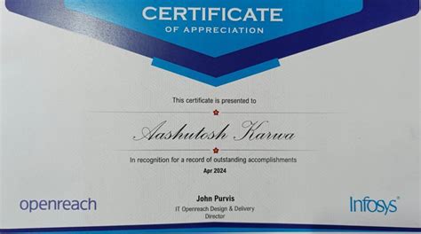 Aashutosh Karwa On Linkedin Im Excited To Announce That Ive Received