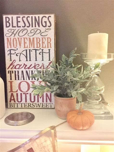 Farmhouse Fall Mantle Decor Ideas