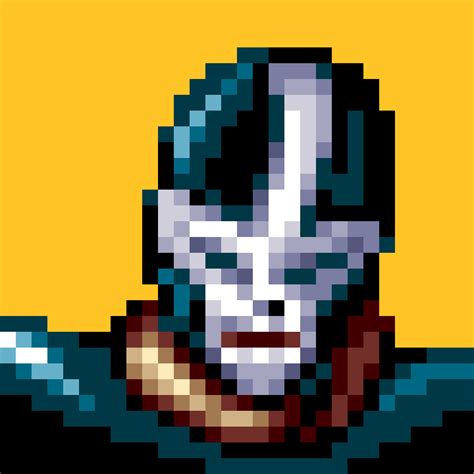 Pixilart Crossbones By KOMBATENT