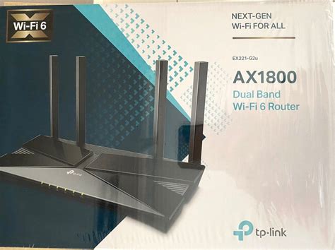 Tp Link Dual Band Wifi Router Ax Computers Tech Office Business Technology On