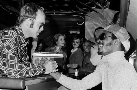 Watch Elton John And Stevie Wonders Nostalgic Finish Line Music Video