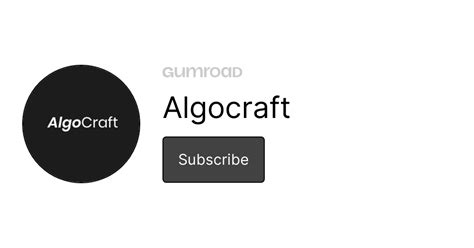 Algocraft
