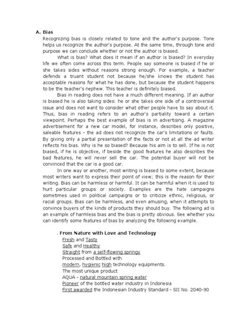 Authors Bias Pdf Writers Advertising