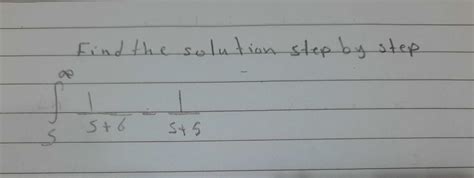 Find The Solution Step By Step Chegg Com