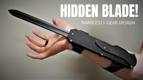 Assassins Creed Hidden Blade New Complete Gear System Designed By