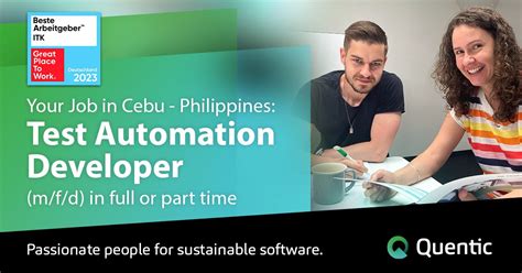 Amcs Formerly Quentic On Linkedin Test Automation Developer M F D Quentic