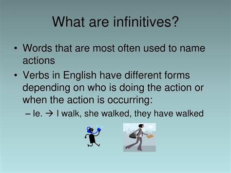 Infinitives “to Verb” Ppt Download