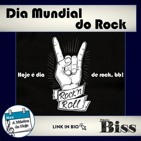 Para Celebrar Esse Dia Especial Para Todos Os Roqueiros Desse Mundo