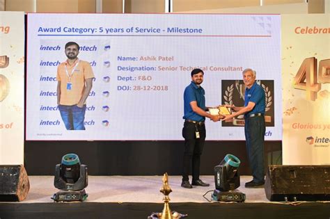 Intech Intech Workanniversary Fiveyears Gratitude Ashik Patel