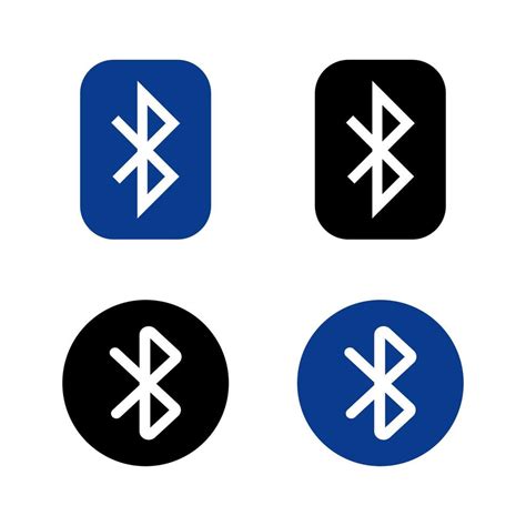 Vector De Símbolo De Icono De Bluetooth 18970059 Vector En Vecteezy