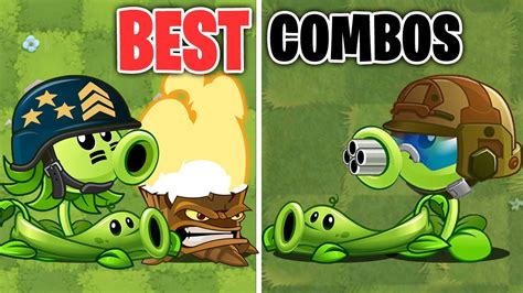 Pvz 2 Challenge Team Peashooter And Pea Vine Torchwood Level Max Vs