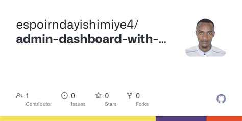 Github Espoirndayishimiye Admin Dashboard With Reactjs