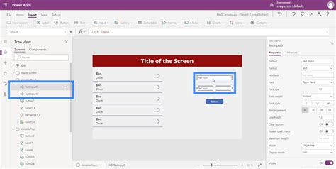 create variables on power apps working with collections master data
