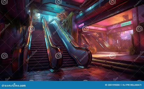 Abandoned Theme Park A Baroque Dystopian Realism In Misty Rain Royalty