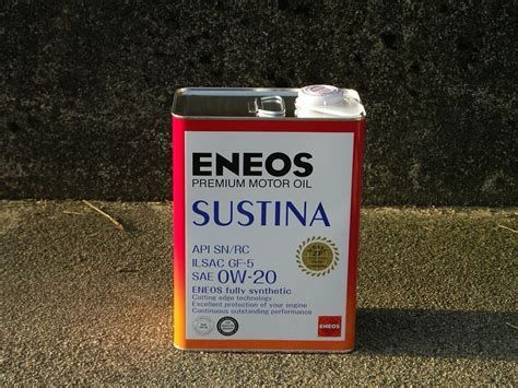 ENEOS SUSTINA 0W-20 のパーツレビュー | フィット(Sig) | みんカラ