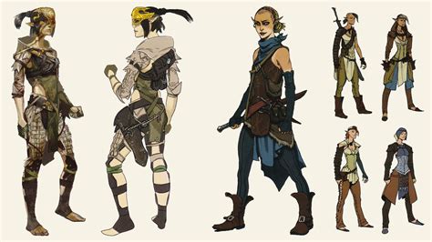 Sera Concept Art In The Art Of Dragon Age Inquisition Dragon Age Origins Photo 37893014