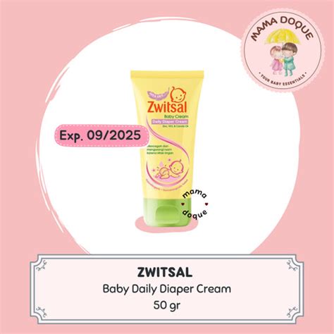Jual Zwitsal Baby Daily Diaper Cream 50ml Krim Ruam Popok Jakarta
