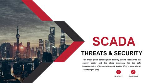 Scada Threats And Security