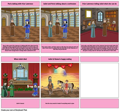 Romeo And Juliet Comic Strip Storyboard Por 2cc7cd0d