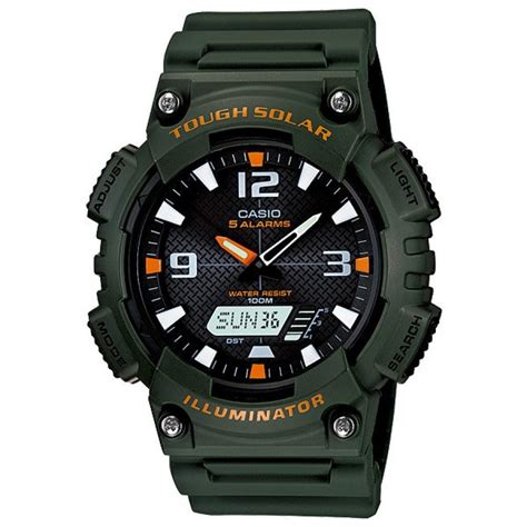 Часовник Casio AQ-S810W-3AV - Timer.bg