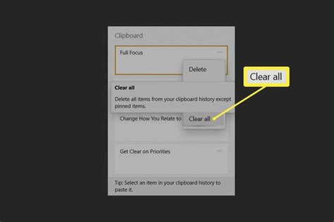 How To Clear Clipboard History In Windows