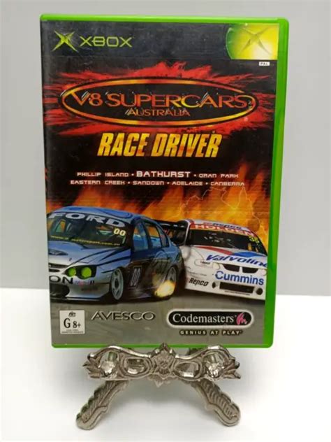 Xbox Original Supercars Australia Race Driver With Manual Free