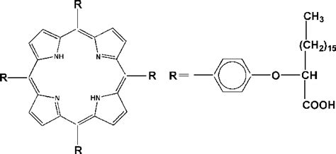 Molecular Structure Of Tspp Download Scientific Diagram