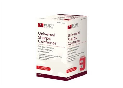 Post® Medical Universal Sharps Container 1 Ct King Soopers