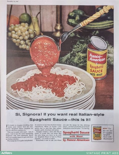 Vintage Food Ads