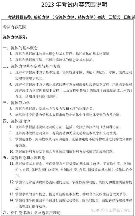考情分析 哈尔滨工程大学【船舶与海洋结构物设计制造】专业 知乎